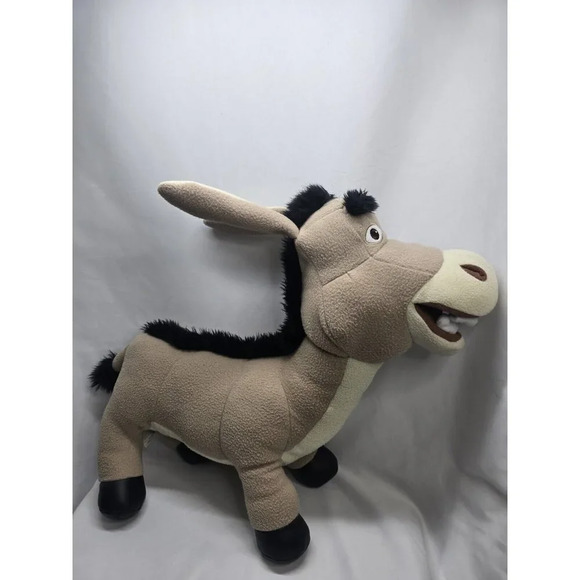 Dreamworks | Toys | Shrek 2 Large Cuddle Pillow Donkey 23 Plush Stuffed ...